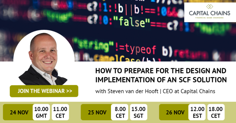 Webinar: How to prepare for the design and implementation of an SCF ...